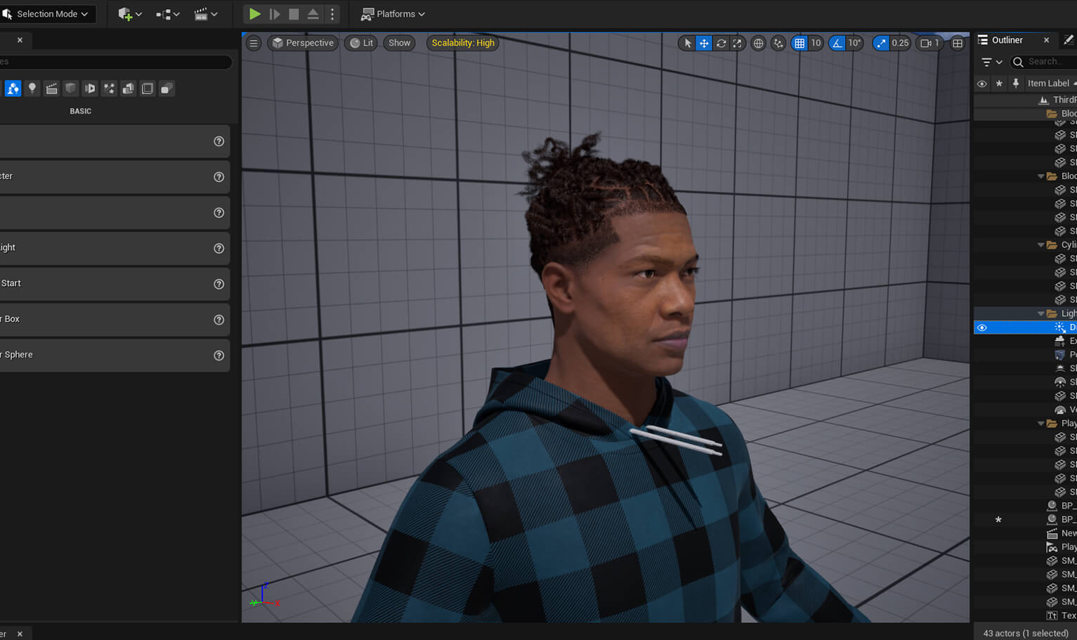 Pixelhair Blender and Unreal Hairstyle - Lil Baby Dreads 015 3D Model ...