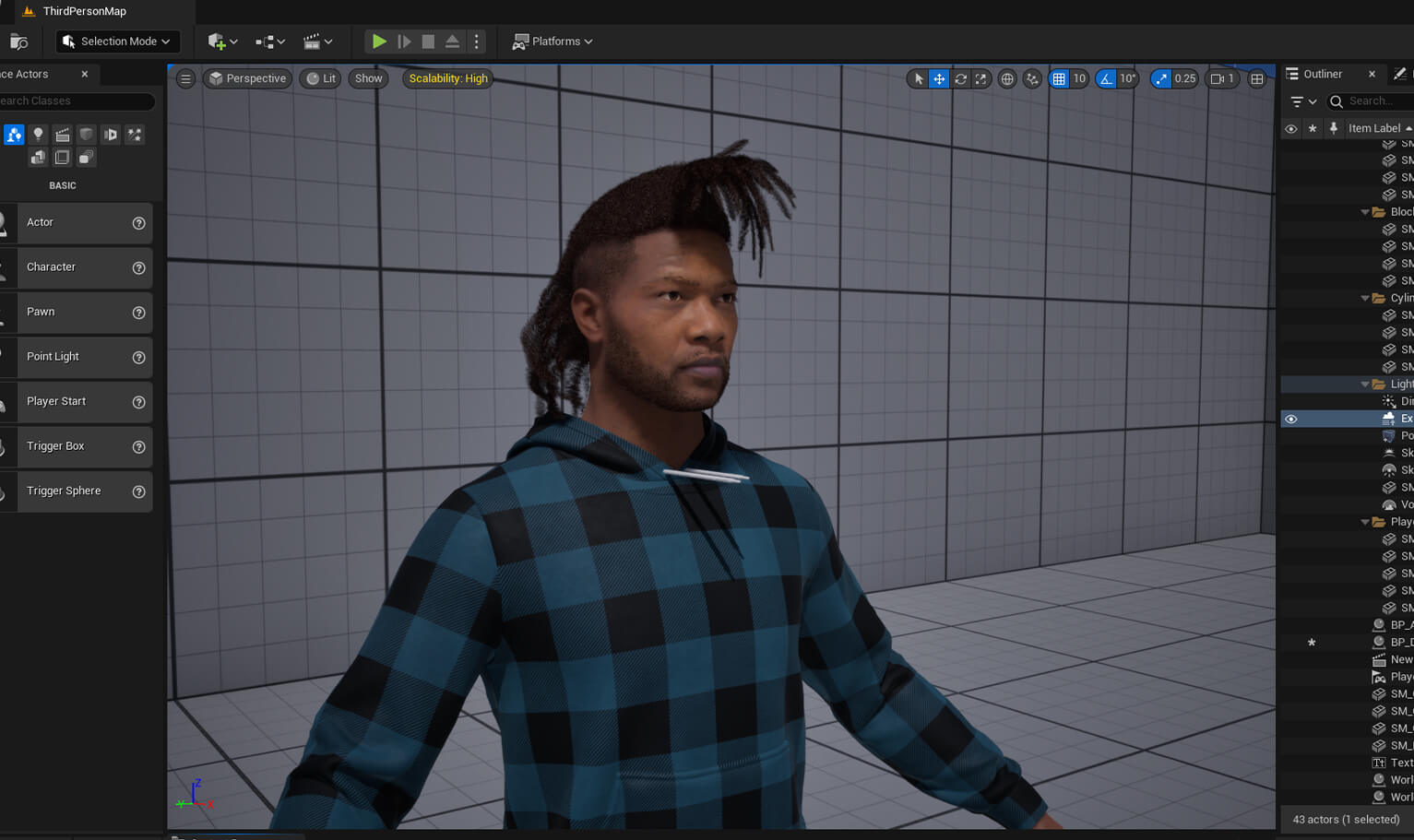 Pixelhair Blender Hairstyle - The Weekend Dreads 016 3D Model by Yelzkizi