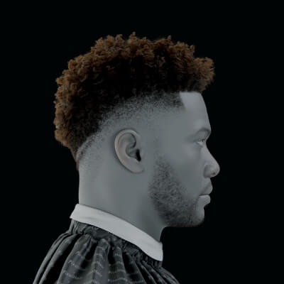 Low Poly Models | Hair | RenderHub