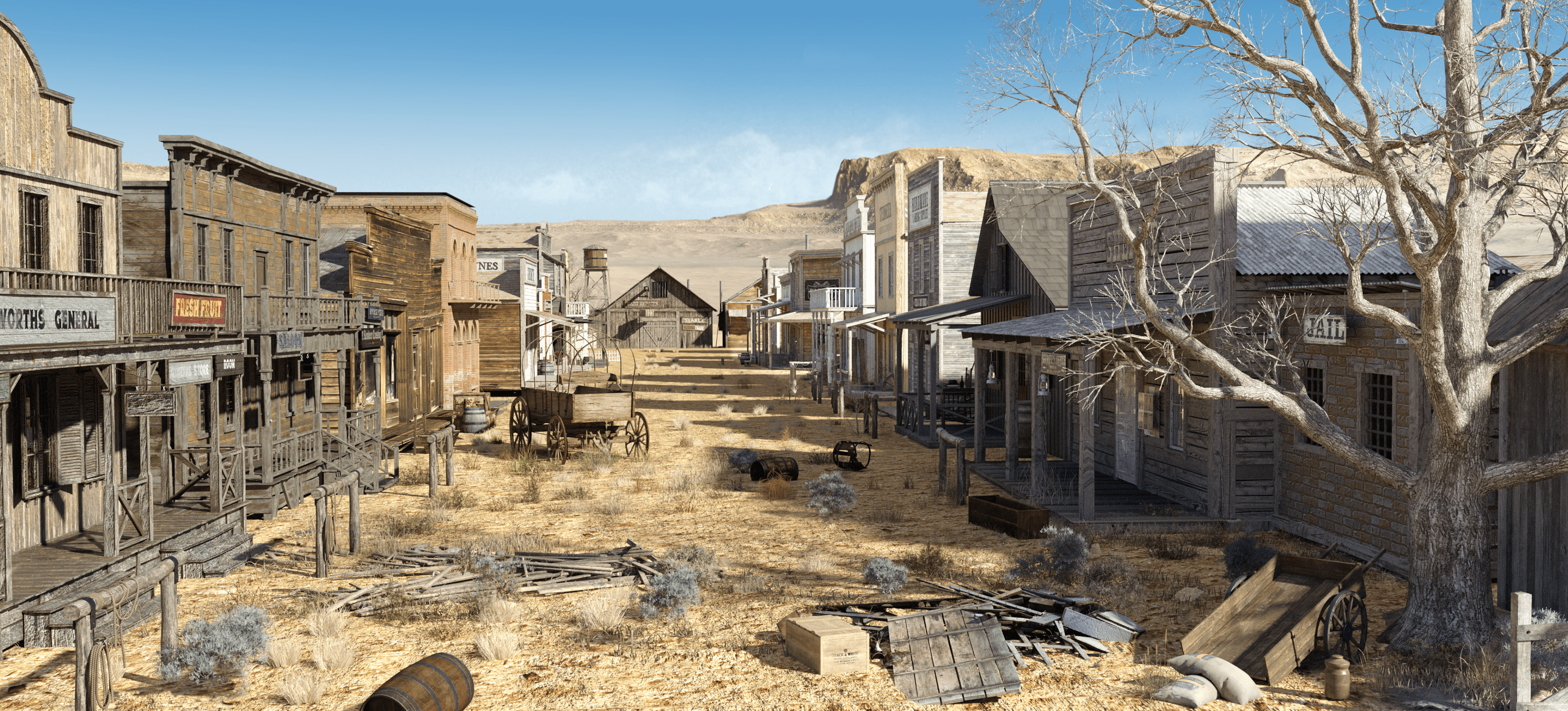 Wild West Ghost Town