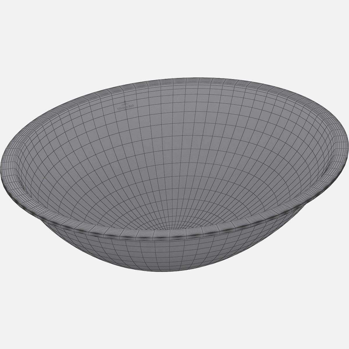 Villeroy and Boch Bathroom Sink (616130) - 3D Model by Yepsketch