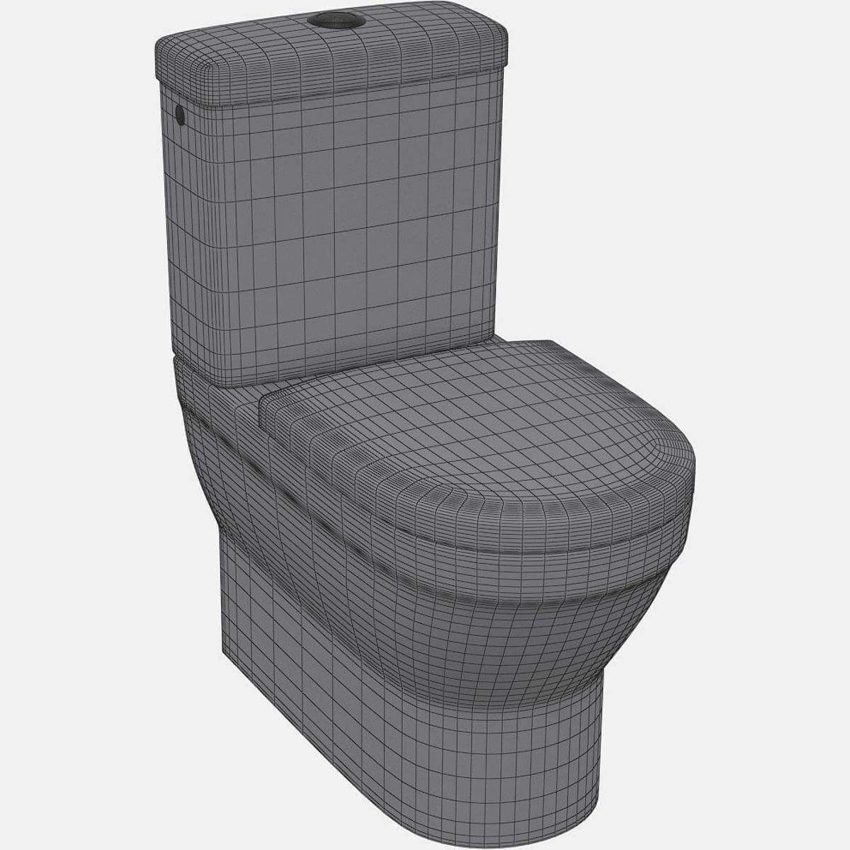 Villeroy and Boch Bathroom Toilet (568610) - 3D Model by Yepsketch