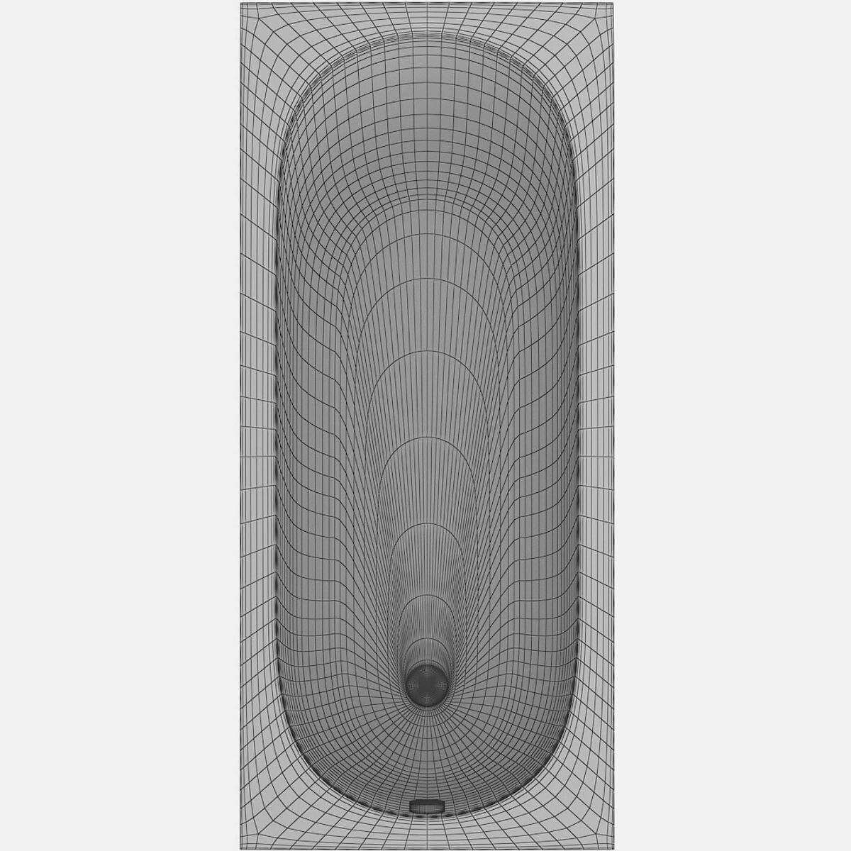 Villeroy and Boch Bathtub (UBQ170OBE2V) - 3D Model by Yepsketch