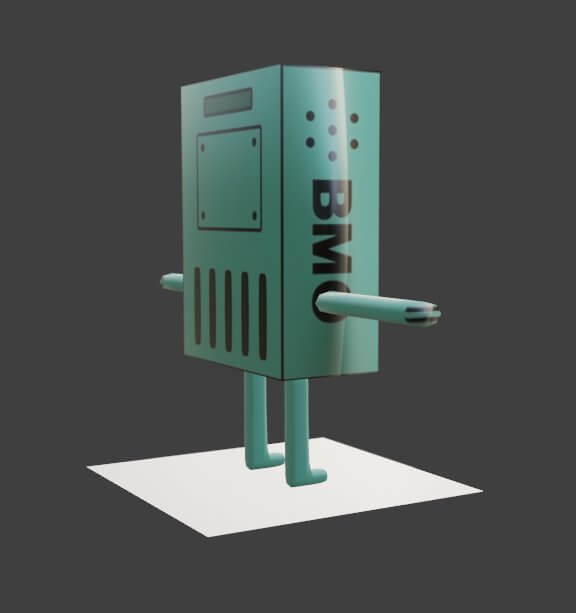 BMO Rigged Model by YigitYesilyayla