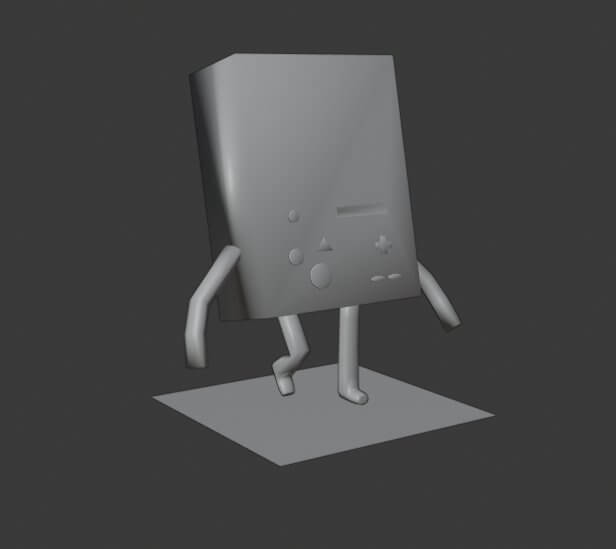 BMO Rigged Model by YigitYesilyayla