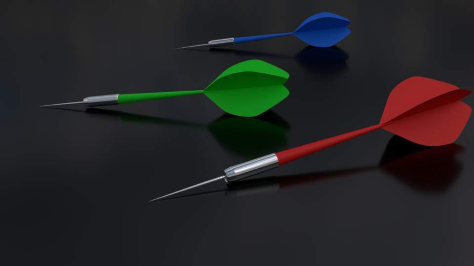 Darts - 3D Model by YigitYesilyayla