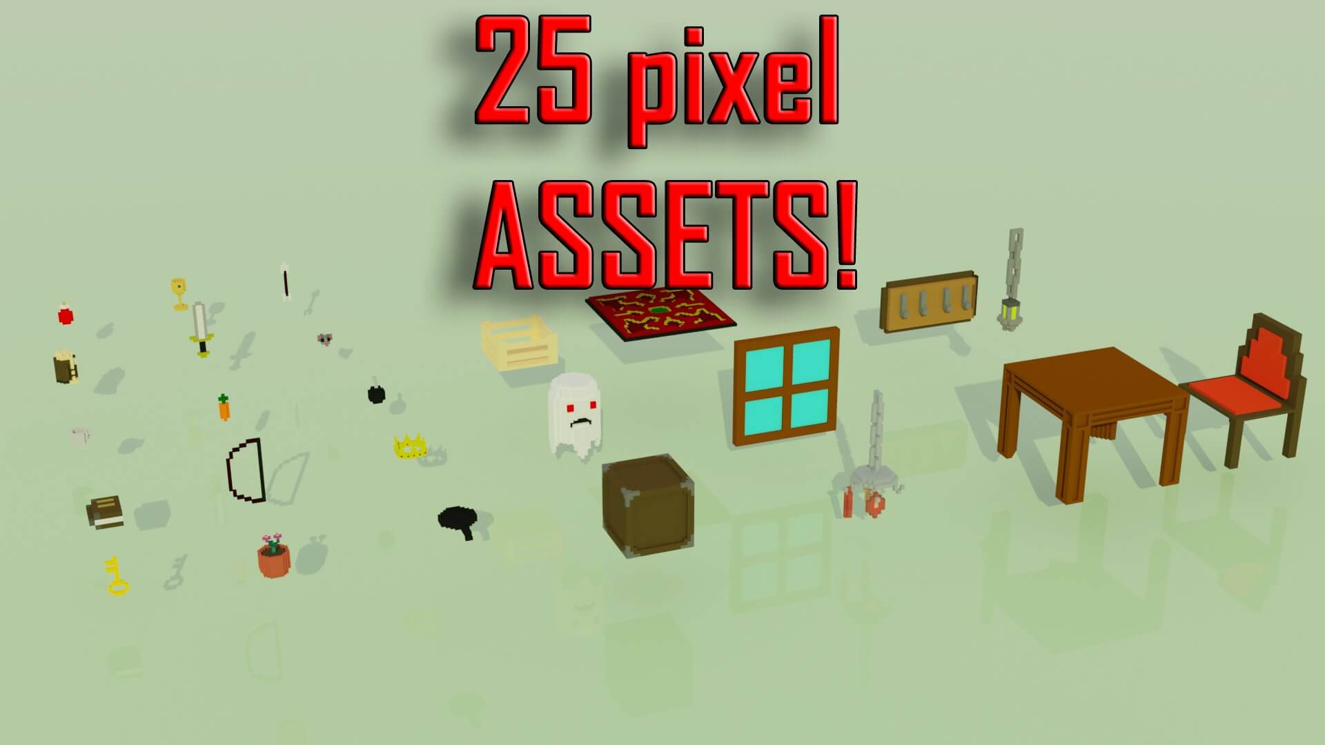 Pixel Assets - 3D Model by YigitYesilyayla
