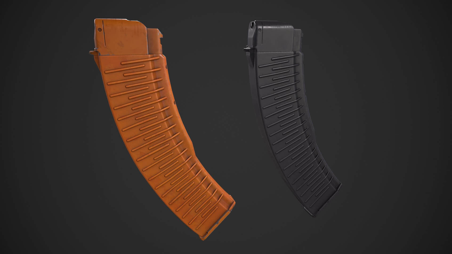 45 Rounds AK Magazine - 3D Model by yn-delmund