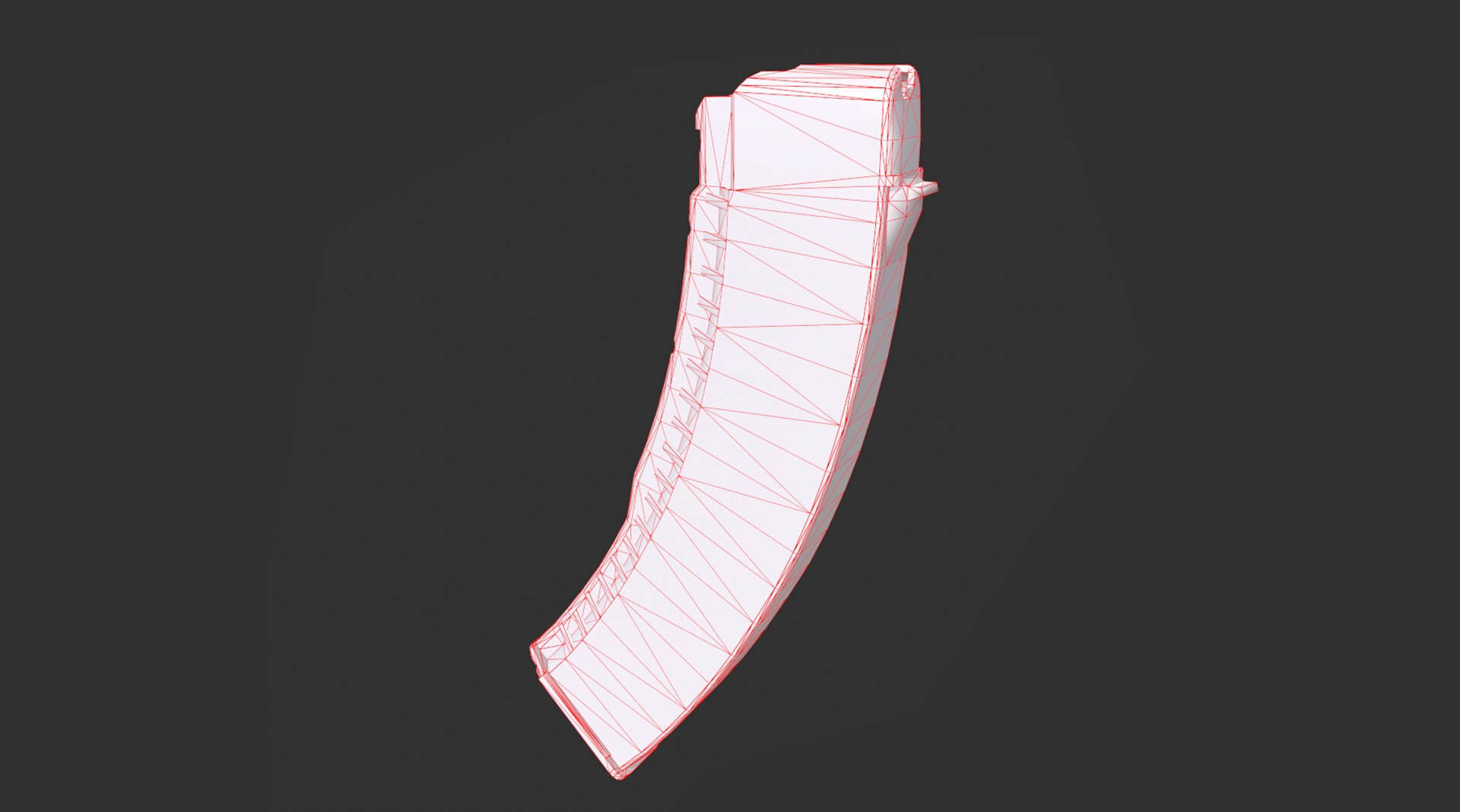 45 Rounds AK Magazine - 3D Model by yn-delmund