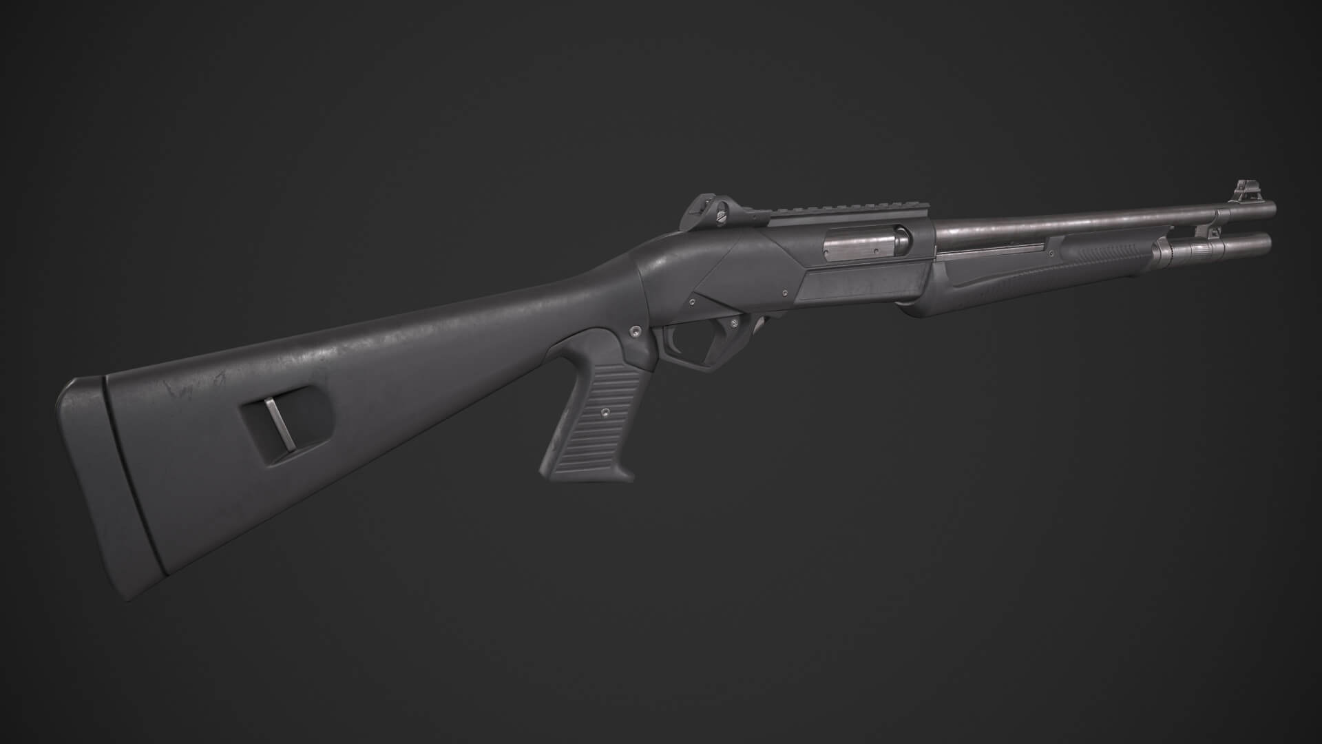 Benelli Super Nova Shotgun - 3D Model by yn-delmund