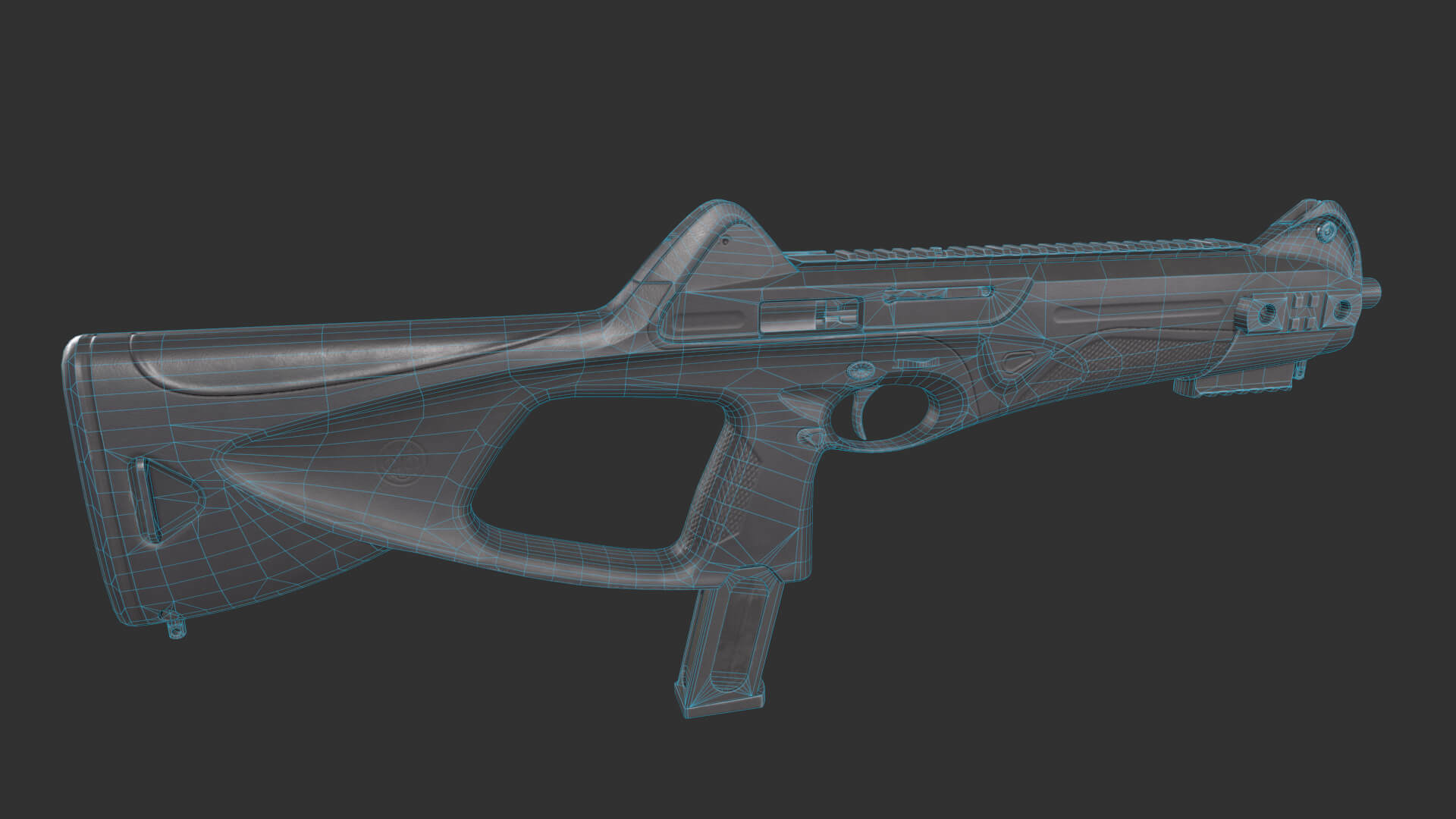 Beretta MX4 Storm - 3D Model by yn-delmund