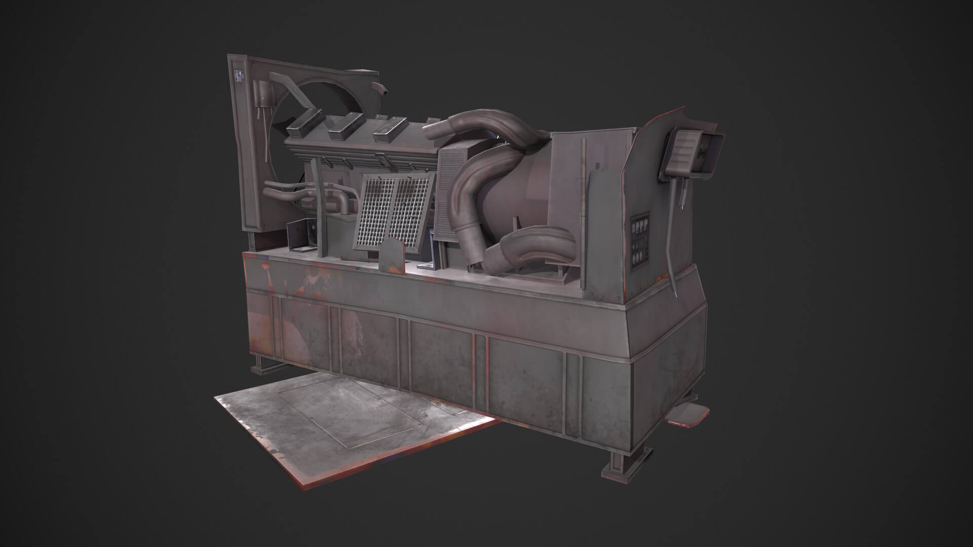 Broken Generator - 3D Model by yn-delmund