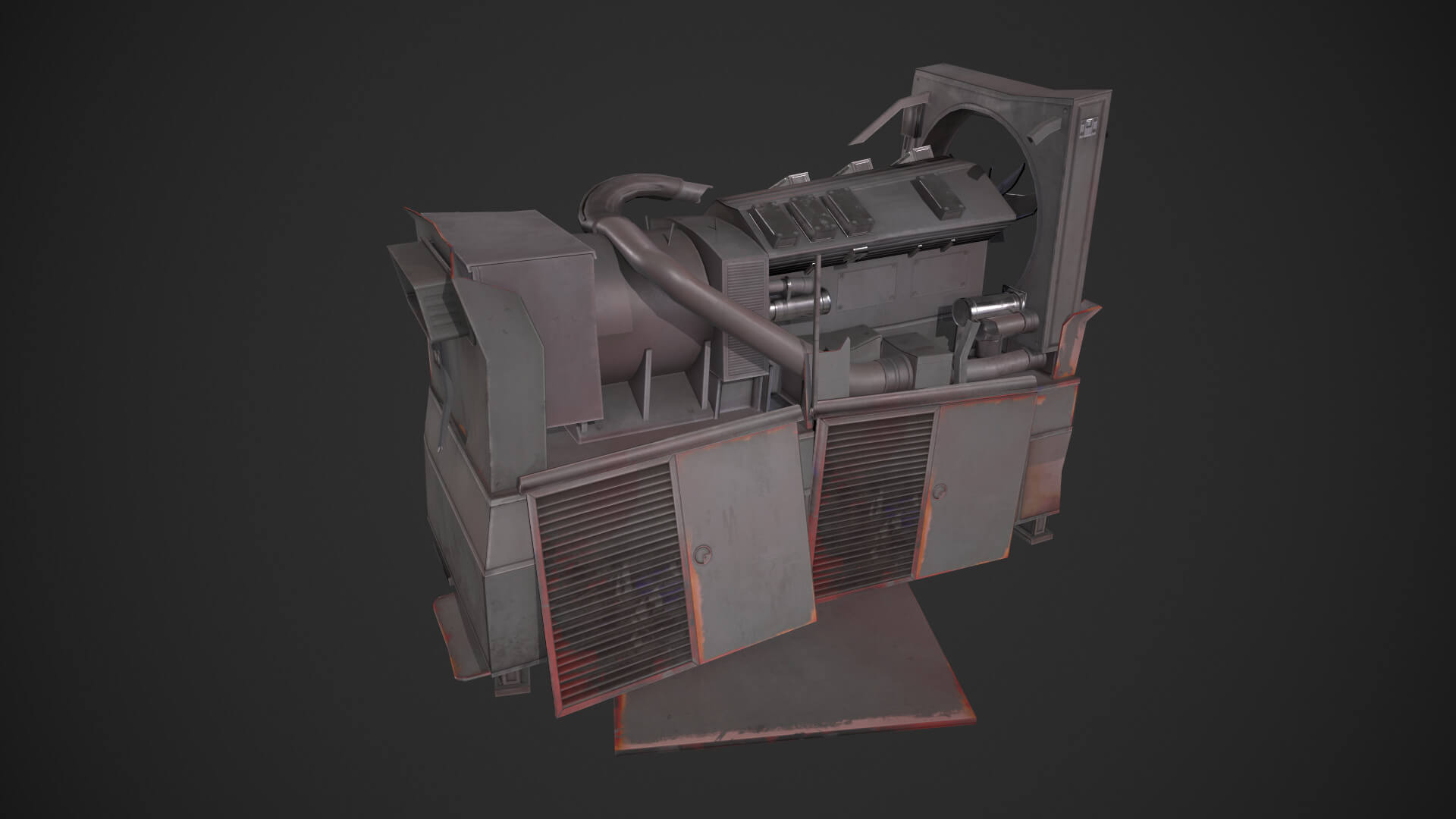 Broken Generator - 3D Model by yn-delmund