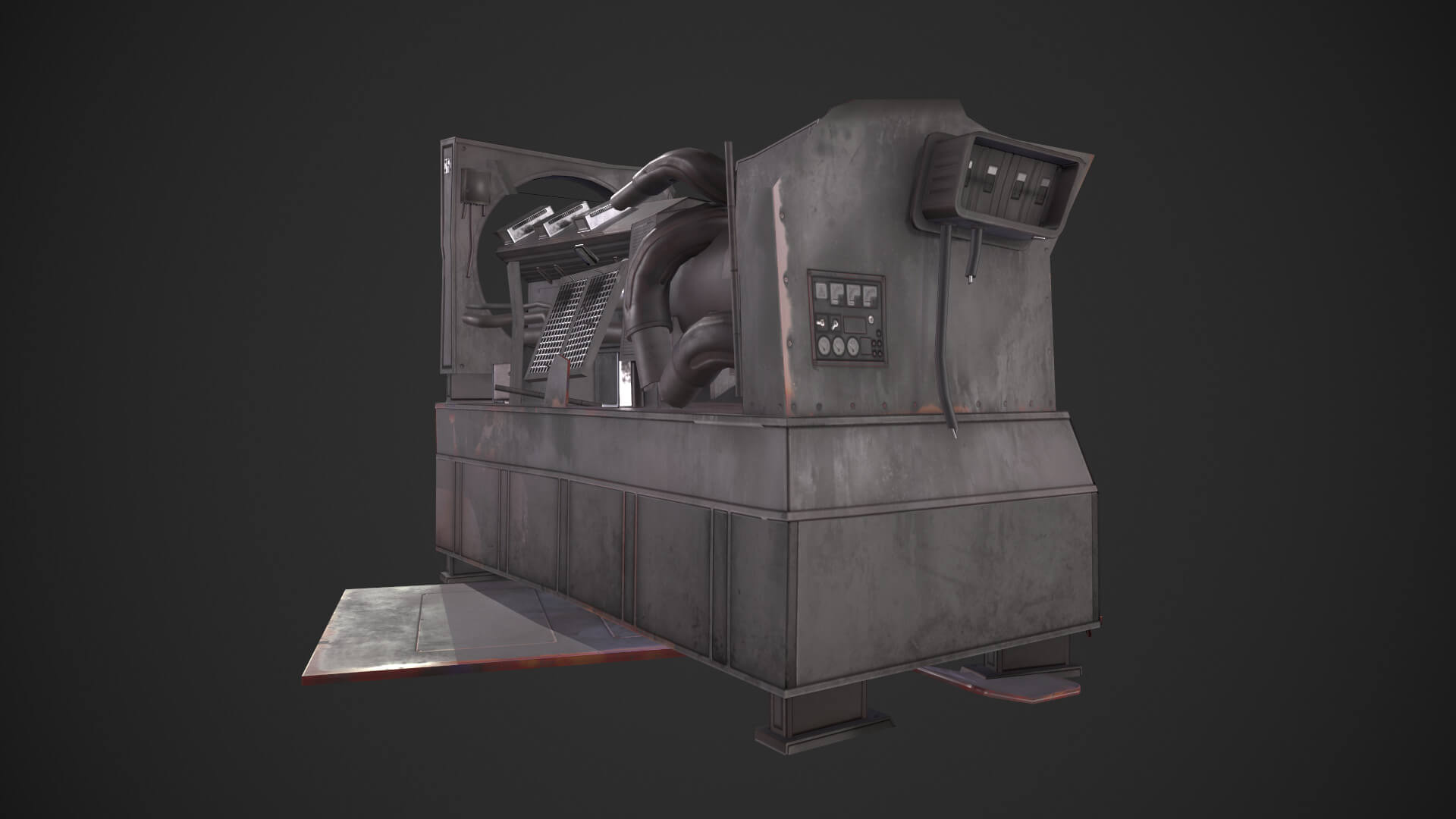 Broken Generator - 3D Model by yn-delmund