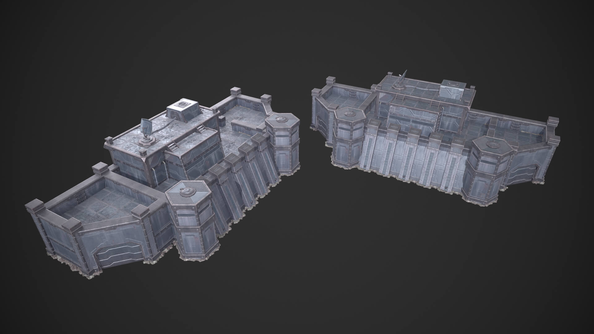 Castle Strategy Building - 3D Model by yn-delmund