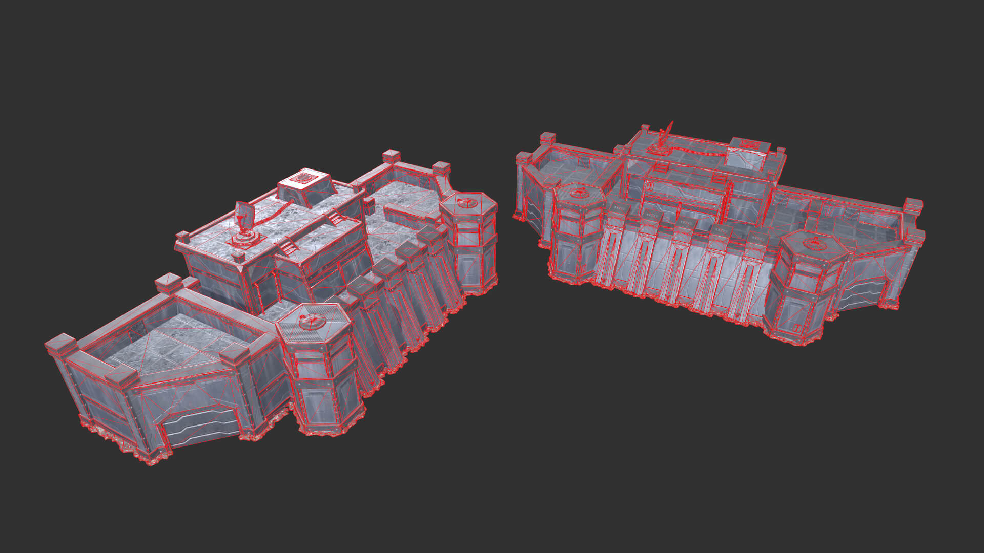 Castle Strategy Building - 3D Model by yn-delmund