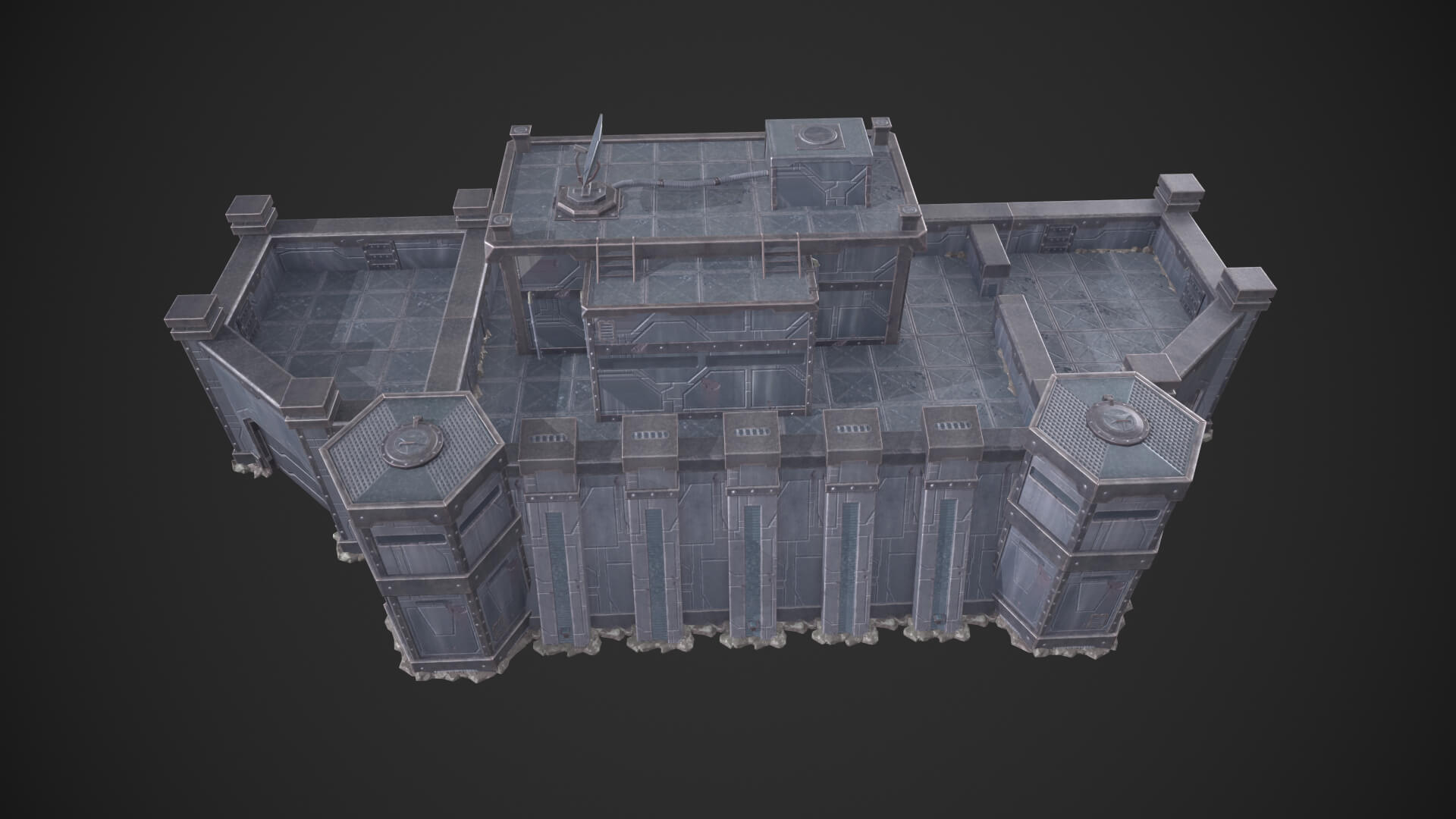 Castle Strategy Building - 3D Model by yn-delmund