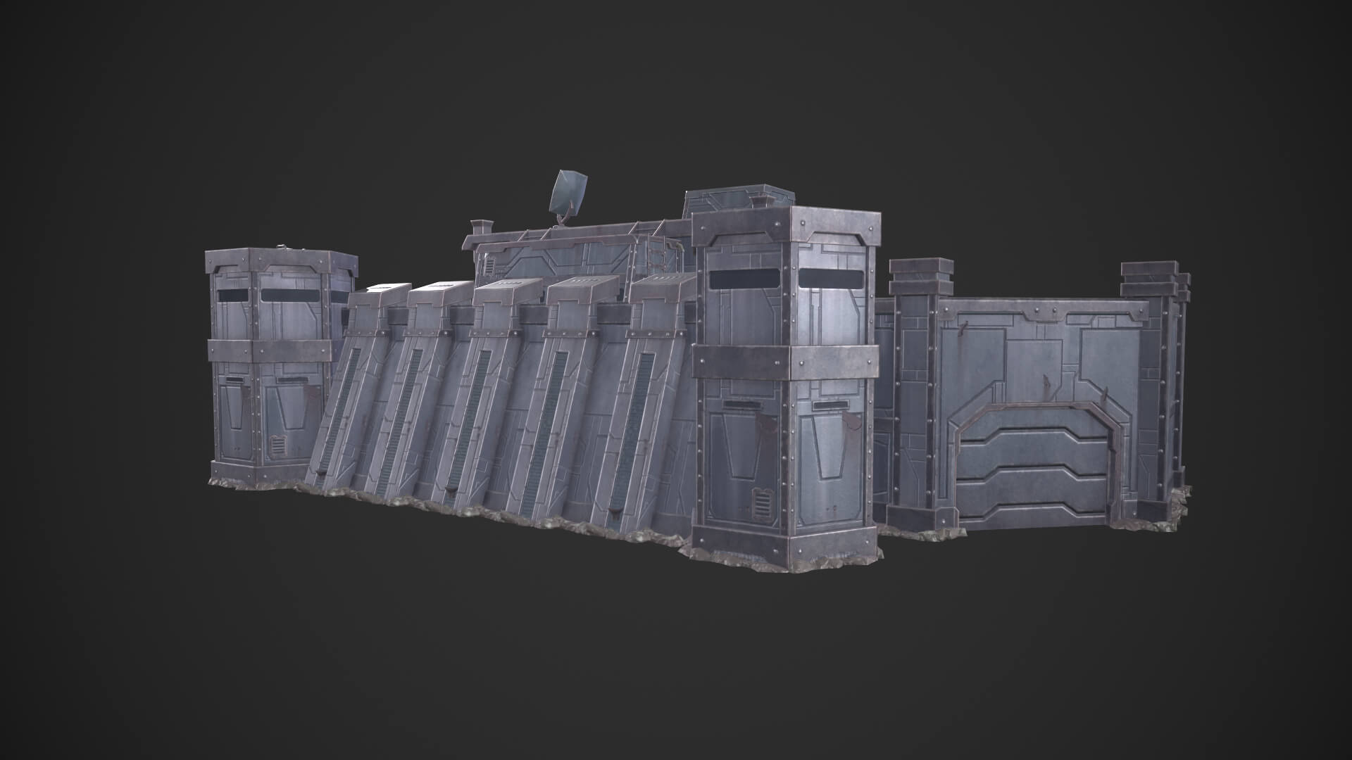 Castle Strategy Building - 3D Model by yn-delmund