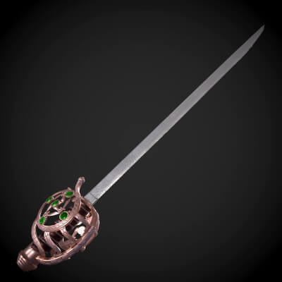 Ceremonial Saber - 3D Model by yn-delmund
