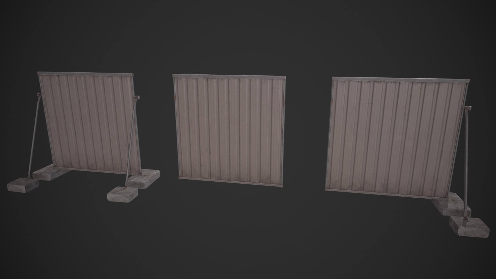 Container Fence - 3D Model by yn-delmund