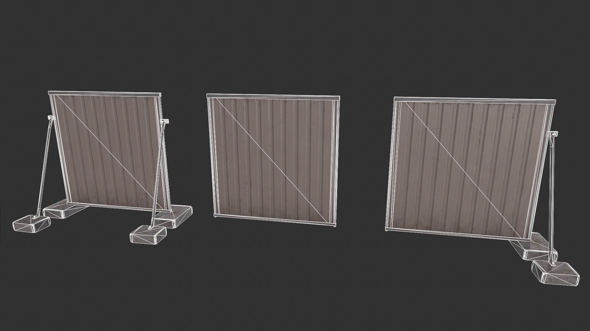 Container Fence - 3D Model by yn-delmund