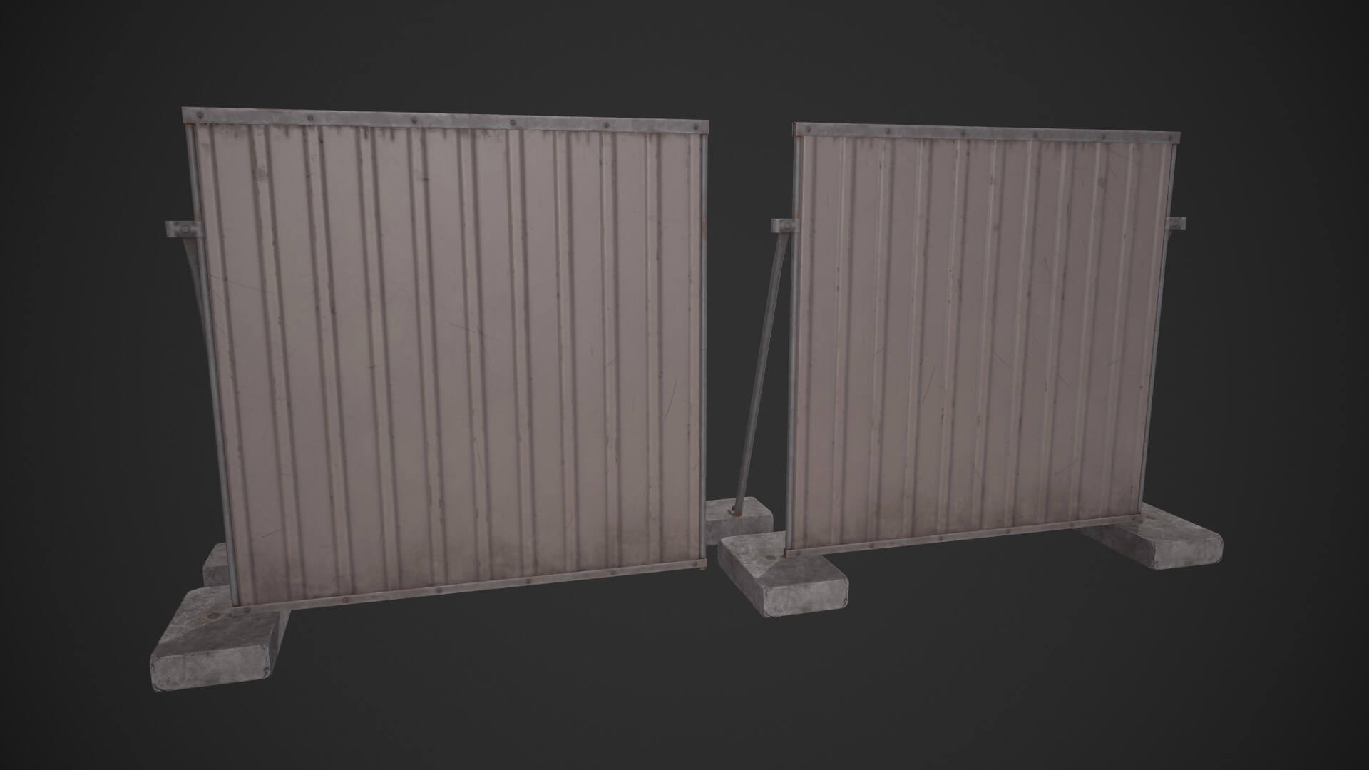 Container Fence - 3D Model by yn-delmund