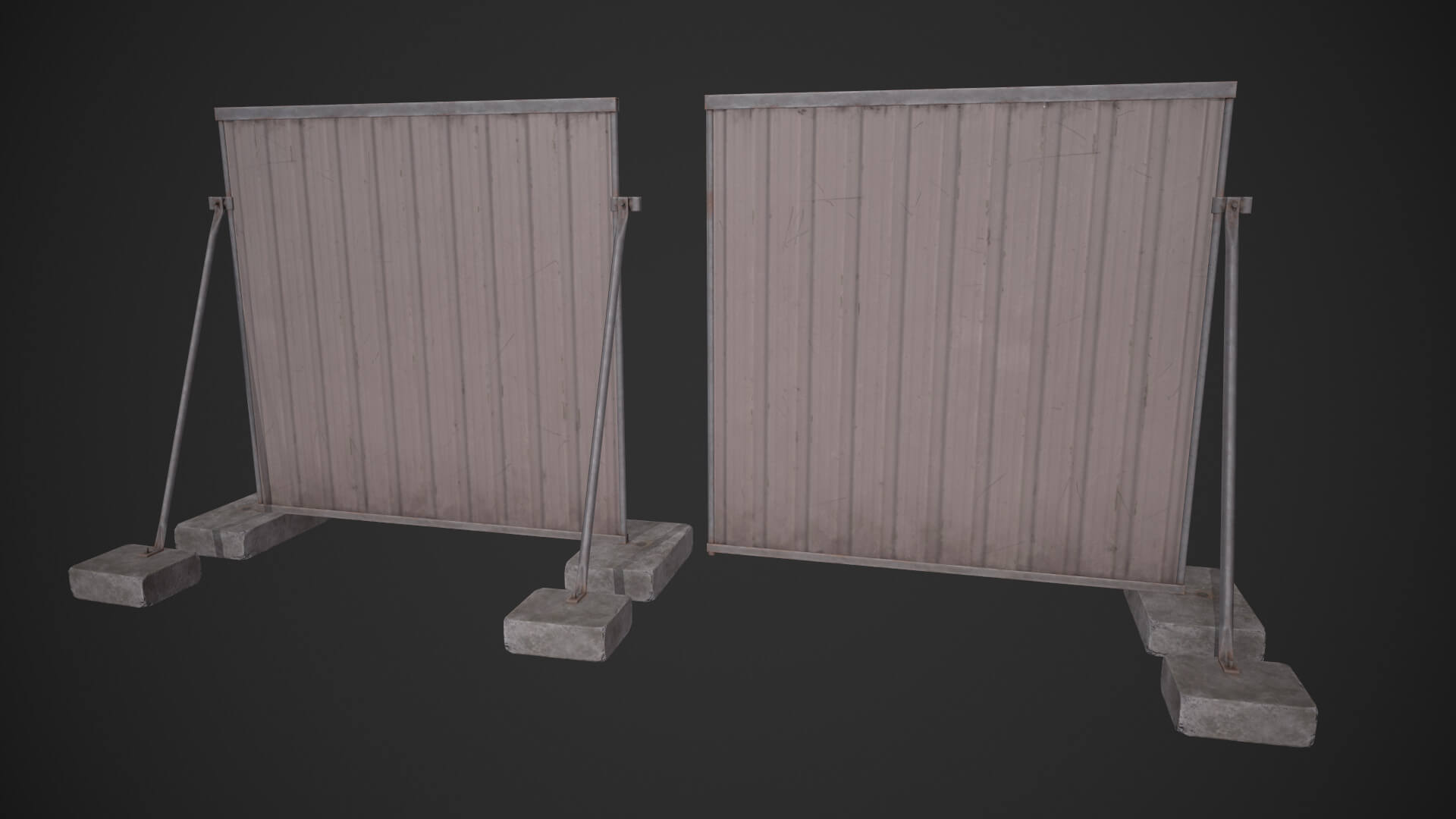 Container Fence - 3D Model by yn-delmund