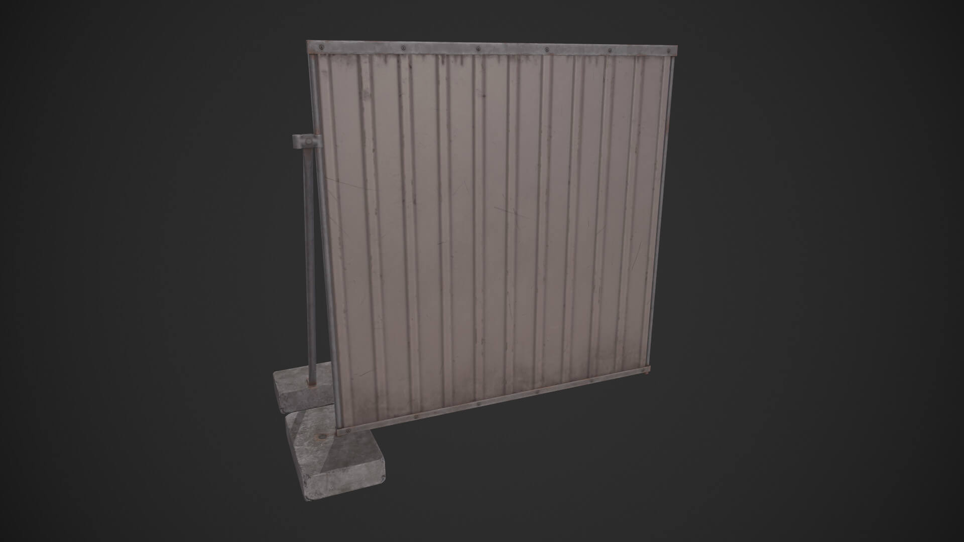 Container Fence - 3D Model by yn-delmund