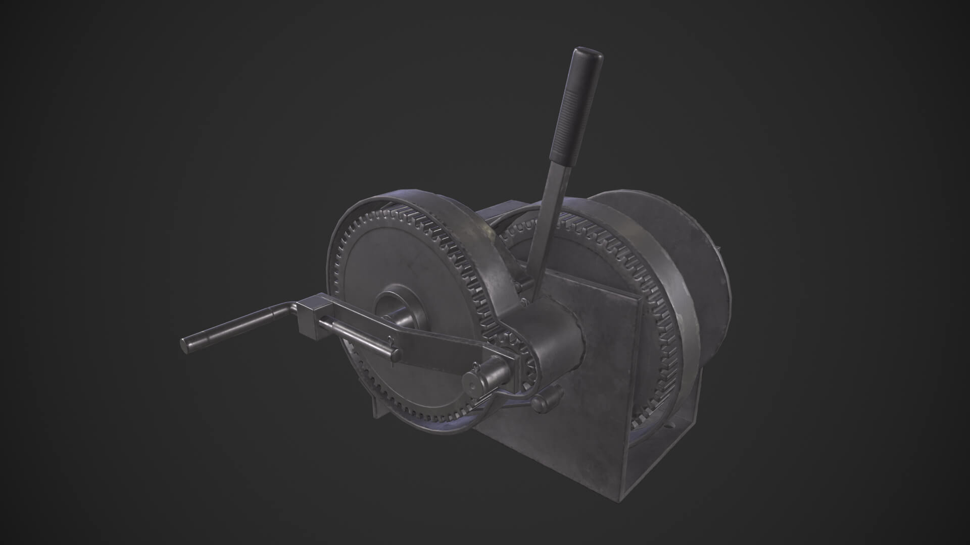 Crank Mechanism - 3D Model by yn-delmund