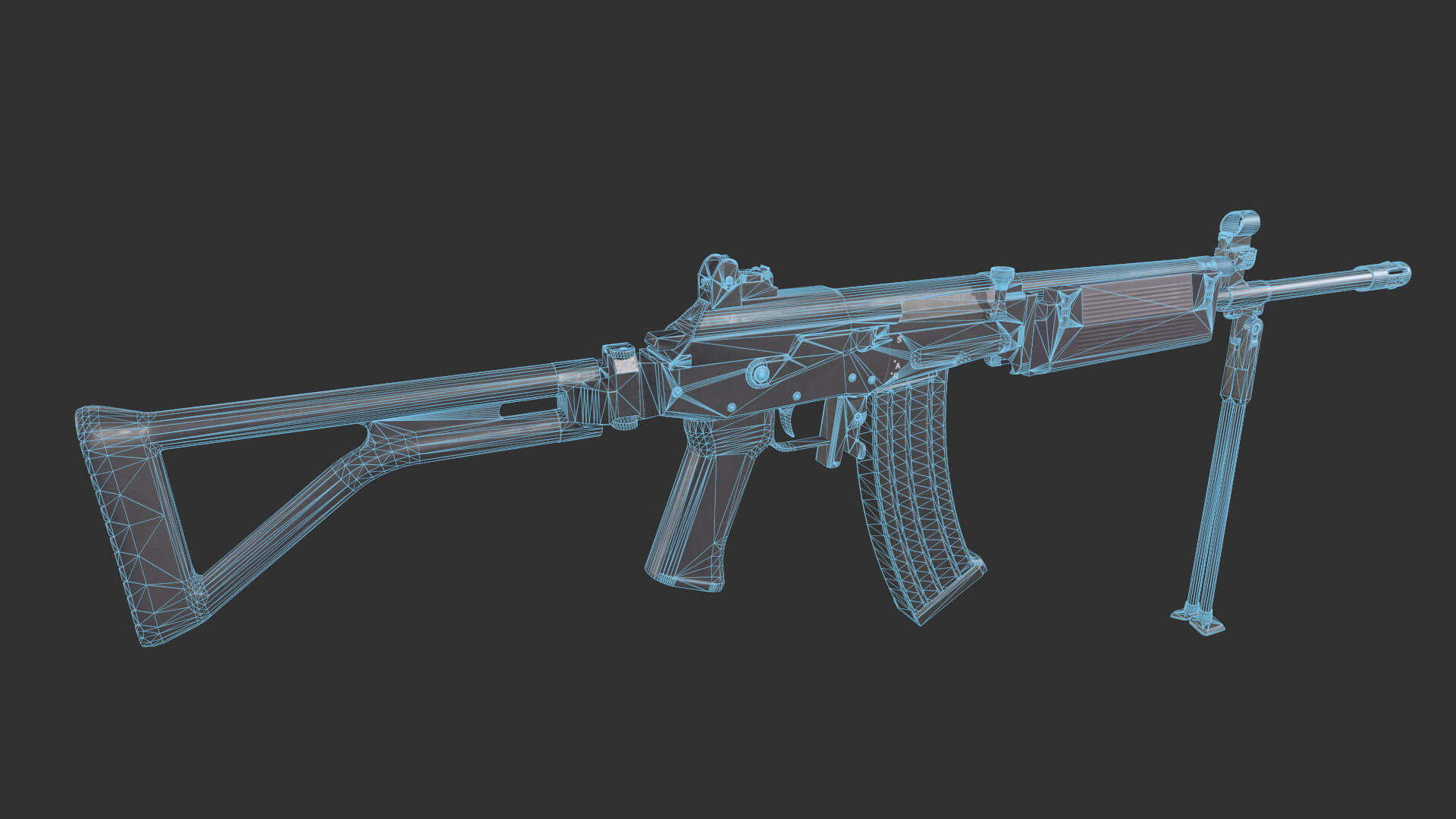 Denel Vektor R4 - 3D Model by yn-delmund