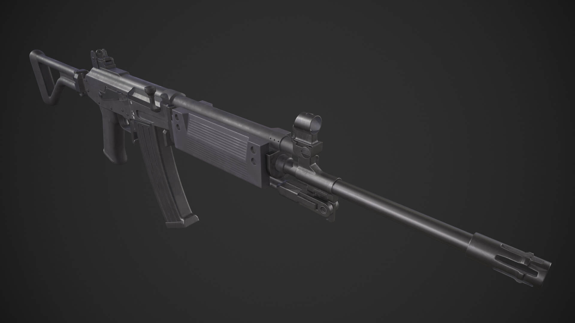 Denel Vektor R4 - 3D Model by yn-delmund