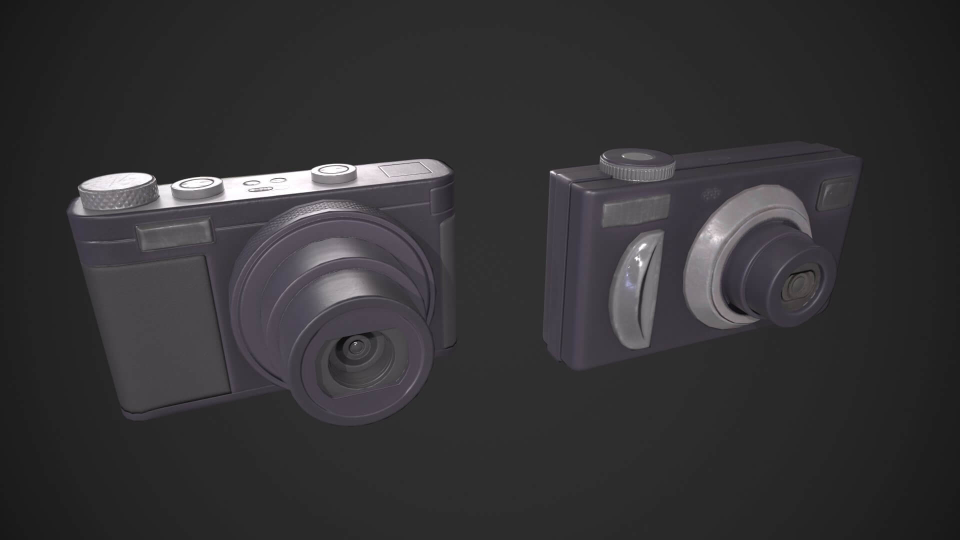 Digital Camera Set - 3D Model by yn-delmund