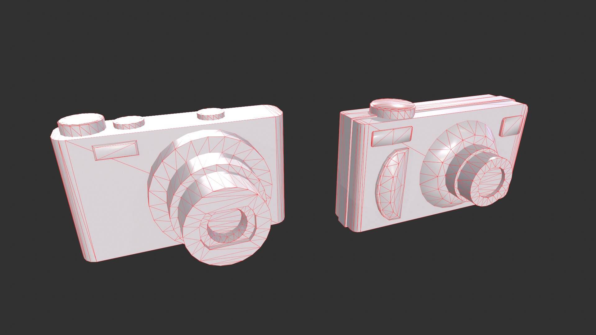 Digital Camera Set - 3D Model by yn-delmund
