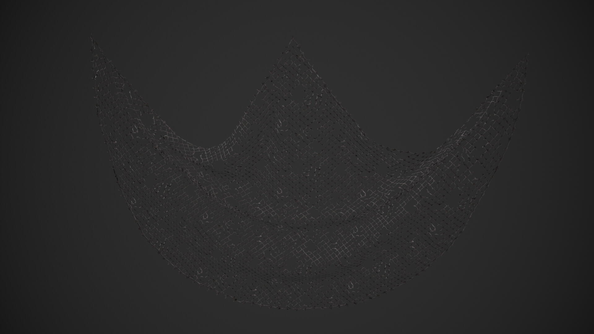 Fishing Net - Intact and Damaged 3D Model by yn-delmund