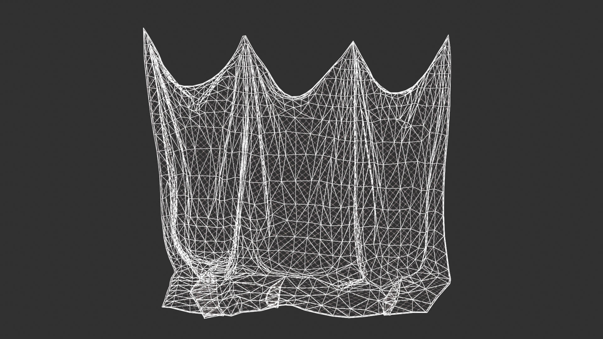 Fishing Net - Intact and Damaged 3D Model by yn-delmund