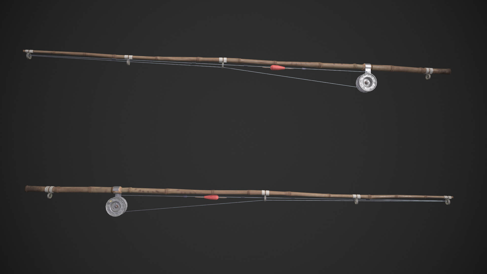 Fishing Pole - 3D Model by yn-delmund