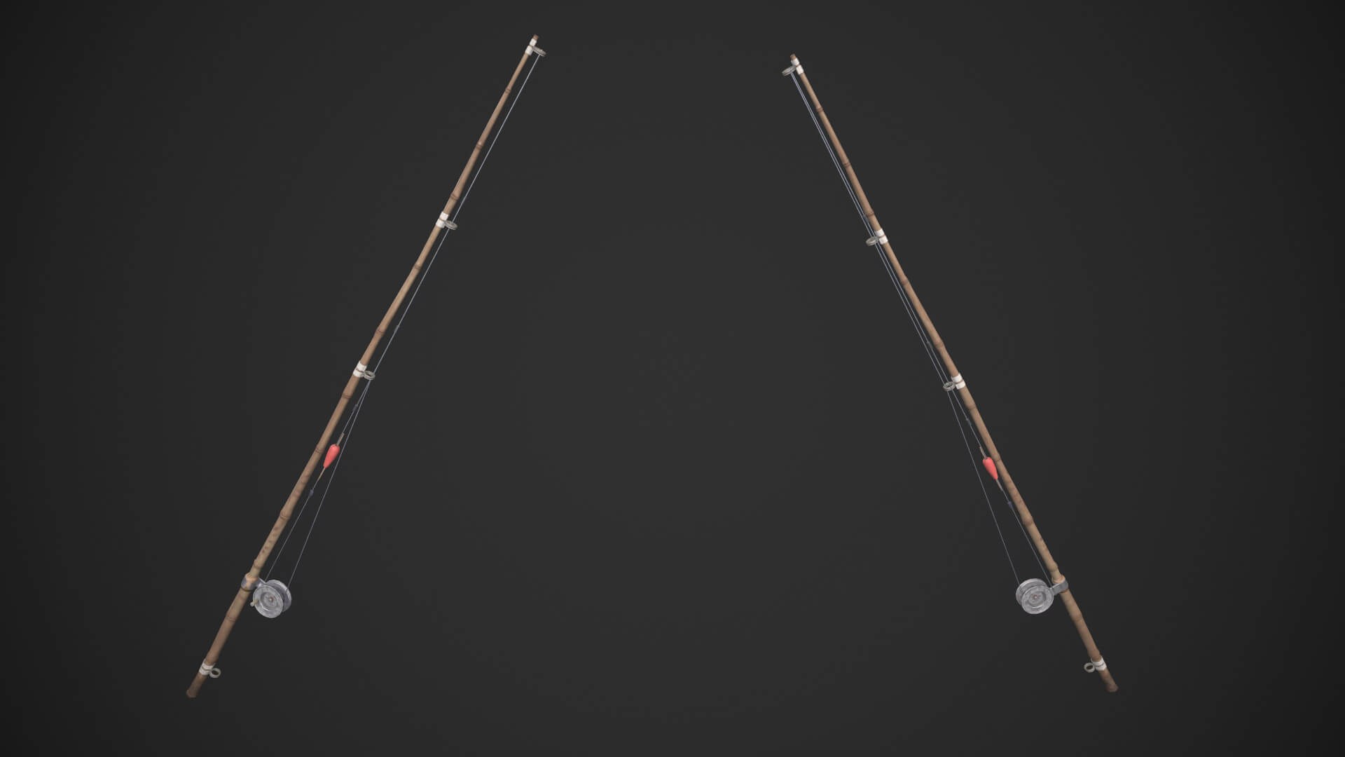 Fishing Pole - 3D Model by yn-delmund