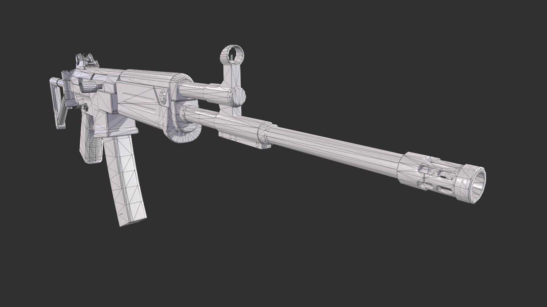 Galil Rifle - 3D Model by yn-delmund