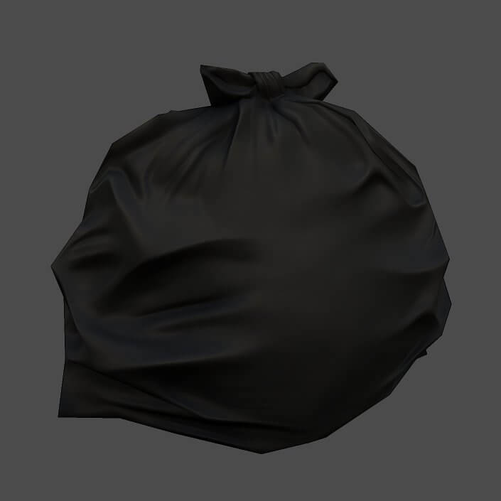 Garbage Bag - 3D Model by yn-delmund