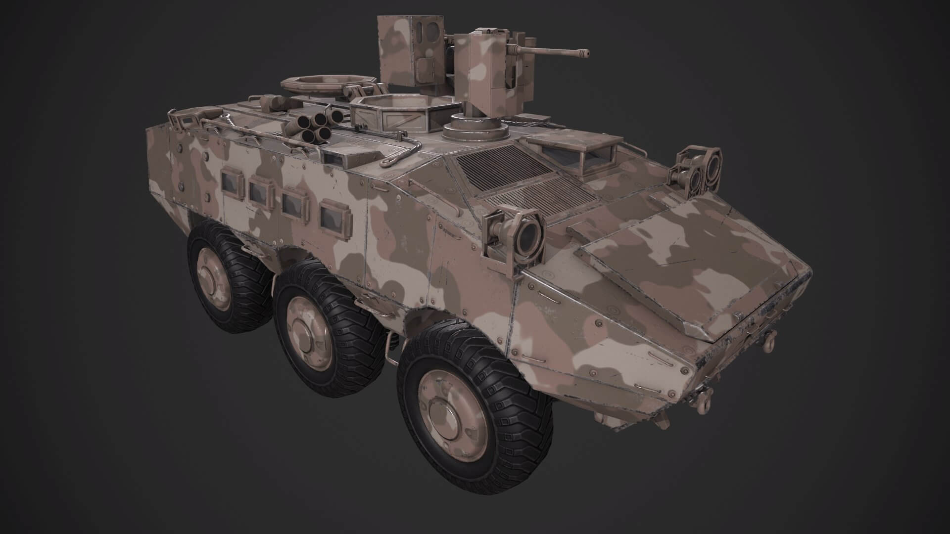Generic APC IFV - 3D Model by yn-delmund