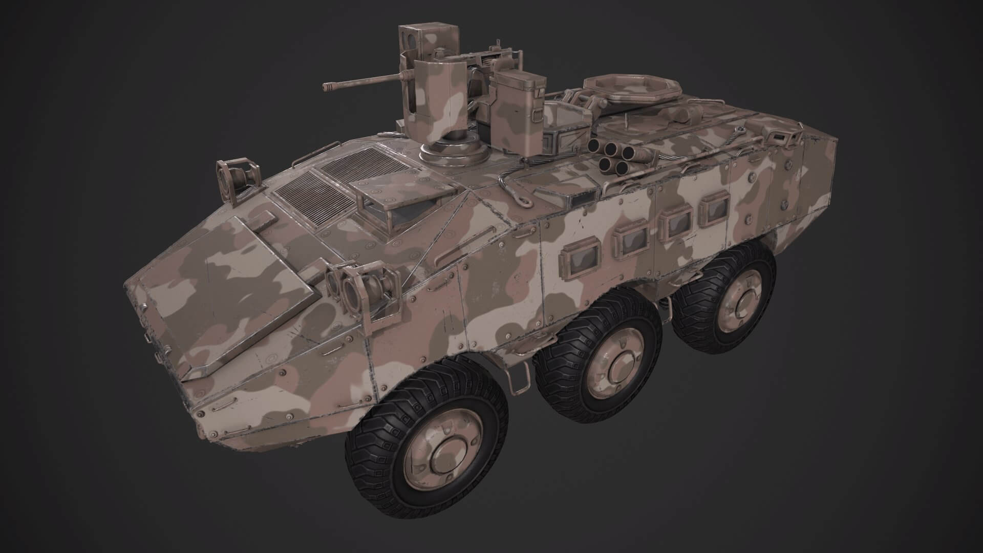 Generic APC IFV - 3D Model by yn-delmund