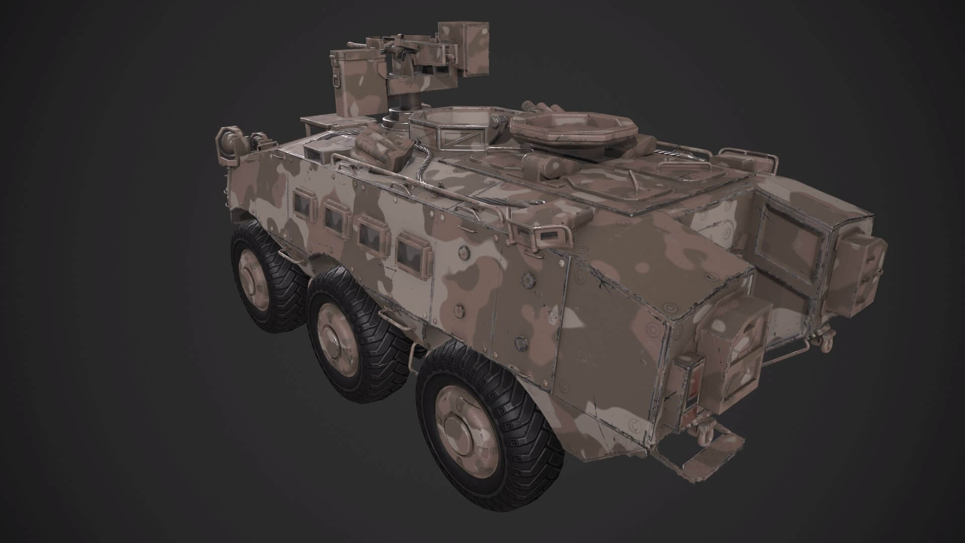 Generic APC IFV - 3D Model by yn-delmund