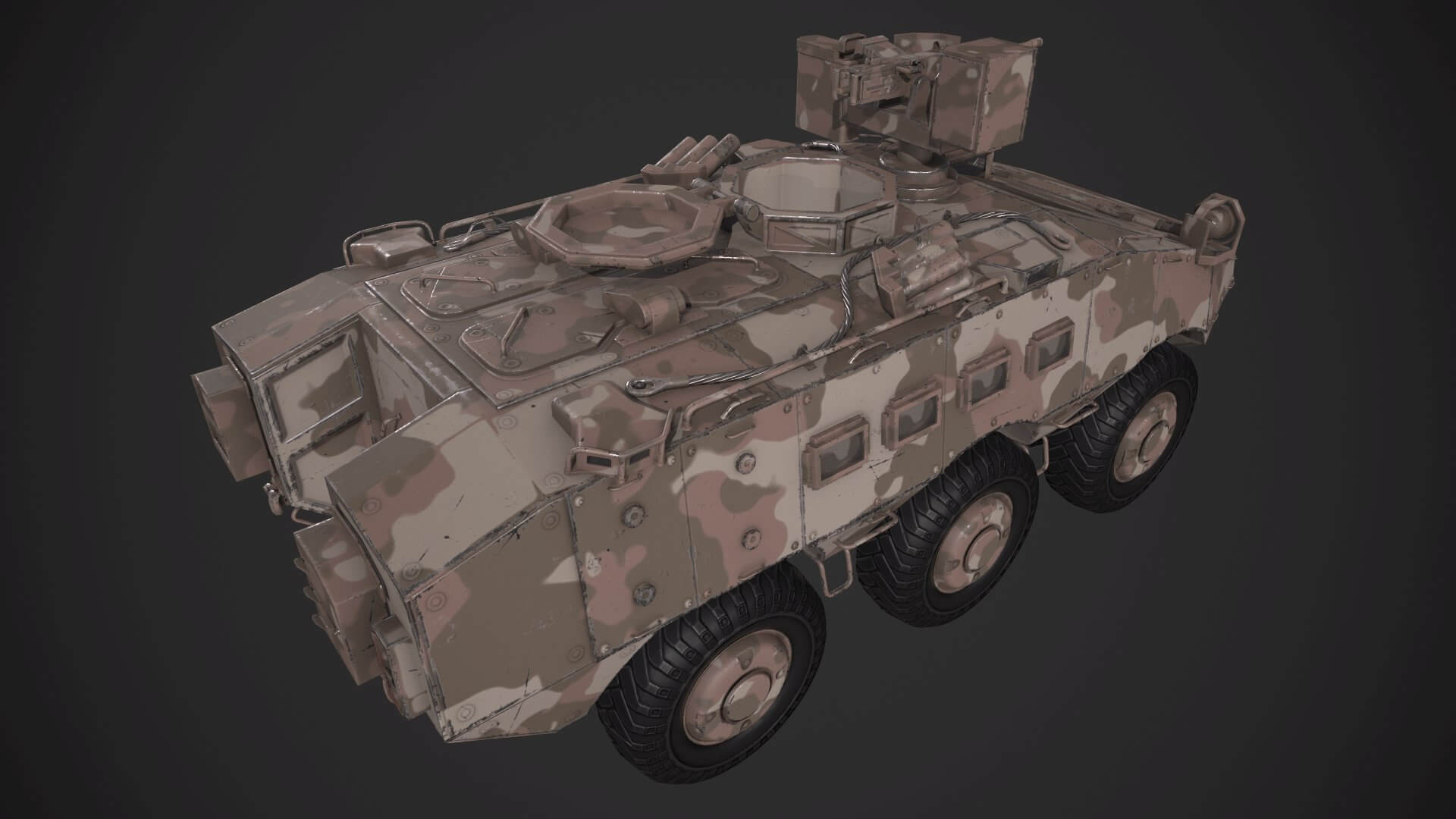 Generic APC IFV - 3D Model by yn-delmund