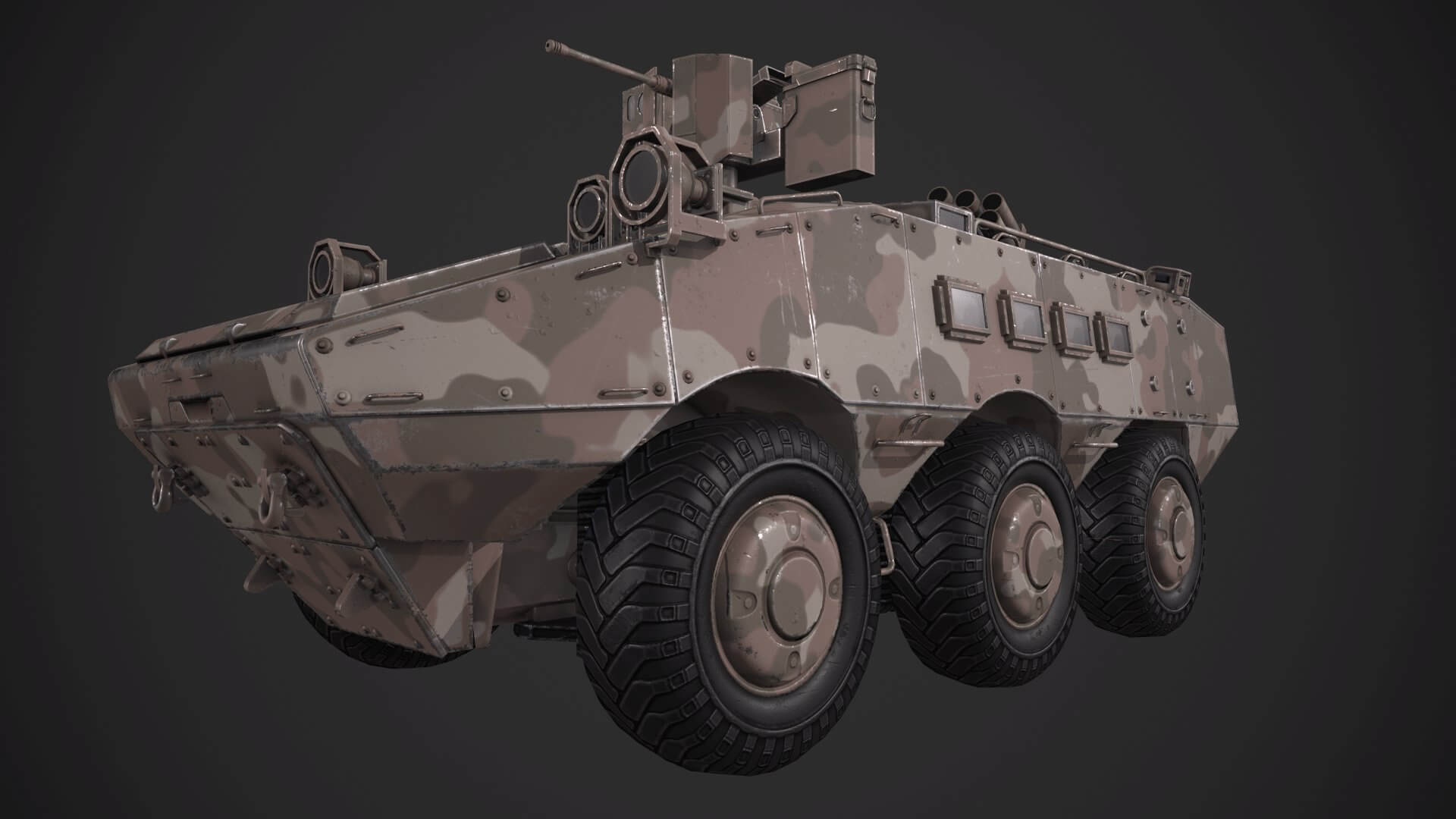 Generic APC IFV - 3D Model by yn-delmund