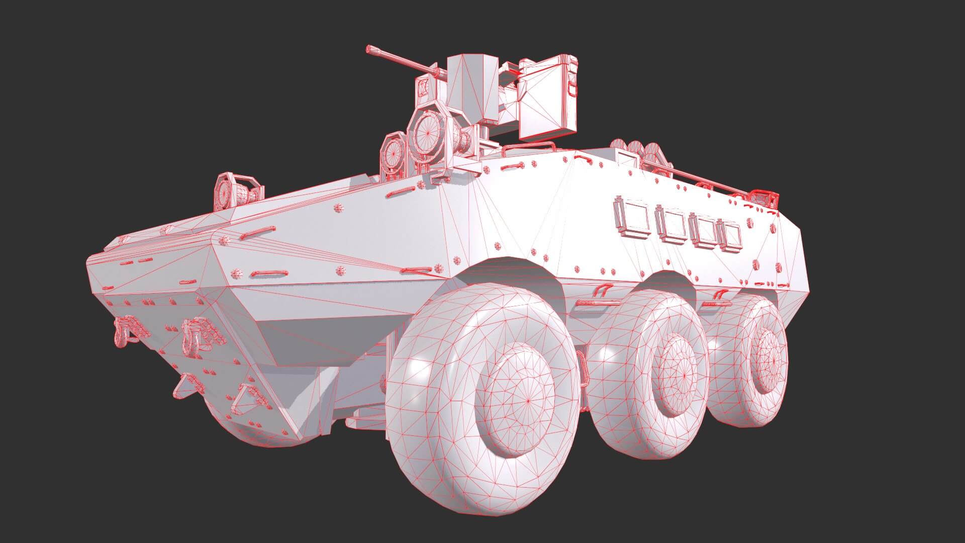 Generic APC IFV - 3D Model by yn-delmund