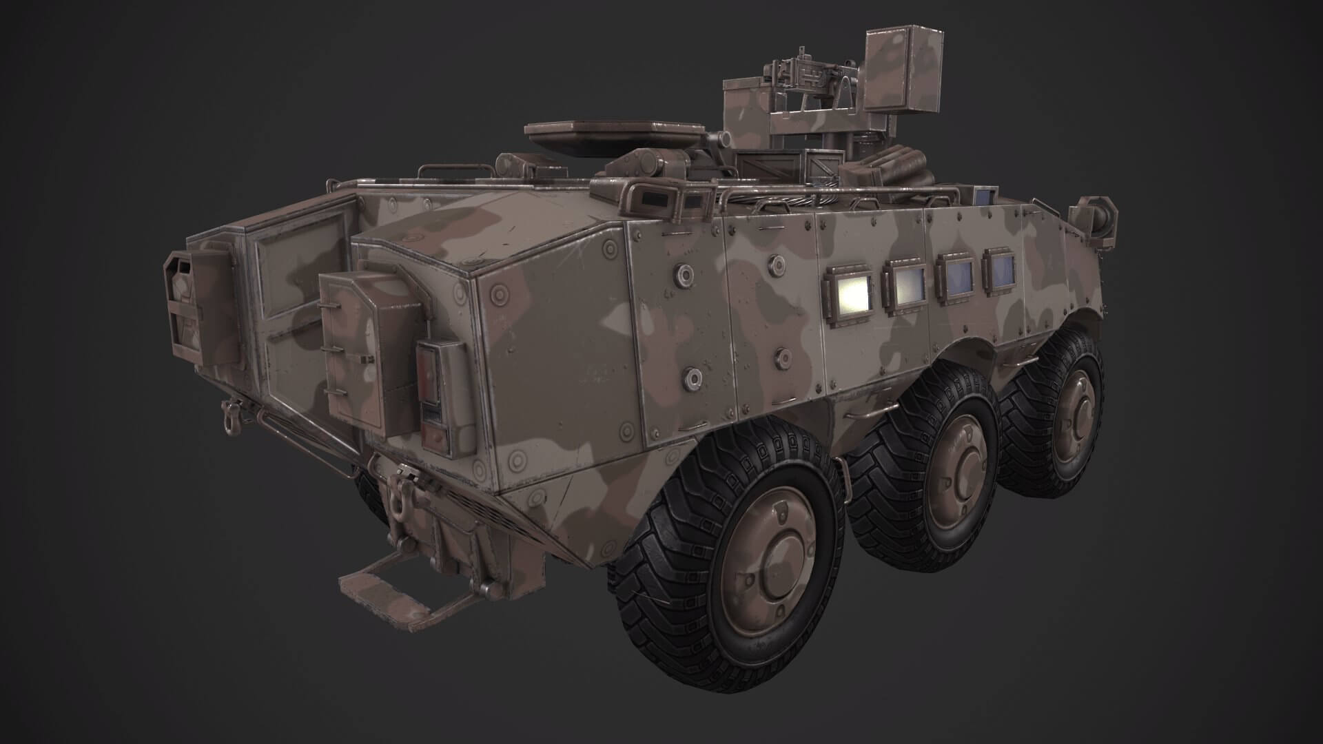 Generic APC IFV - 3D Model by yn-delmund