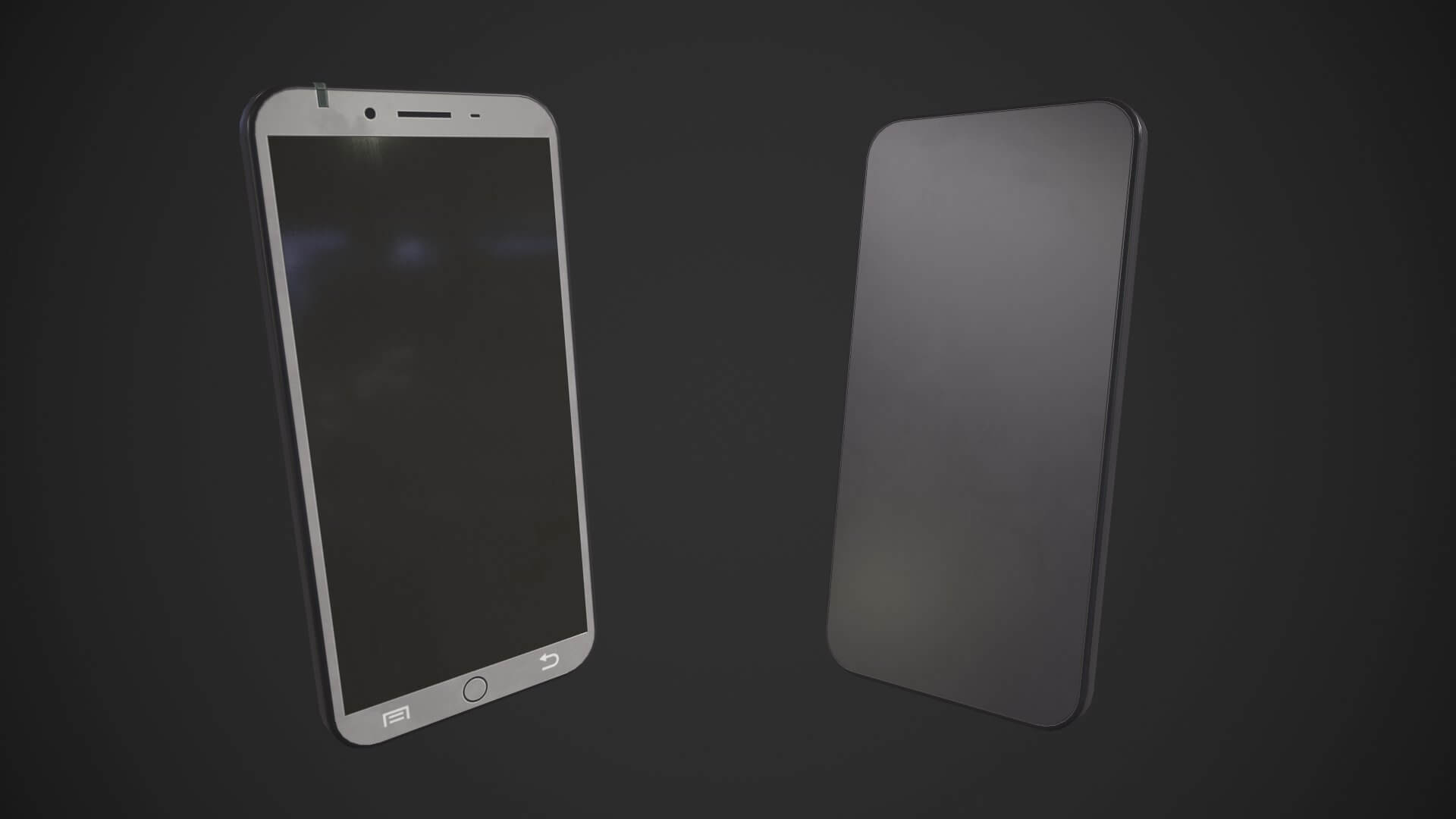 Generic Smartphone - 3D Model by yn-delmund