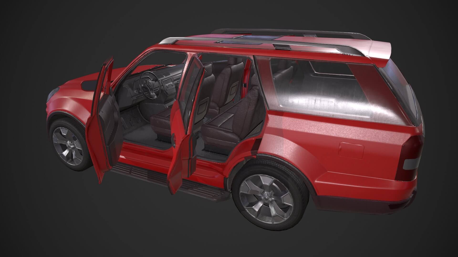 Generic SUV - 3D Model by yn-delmund