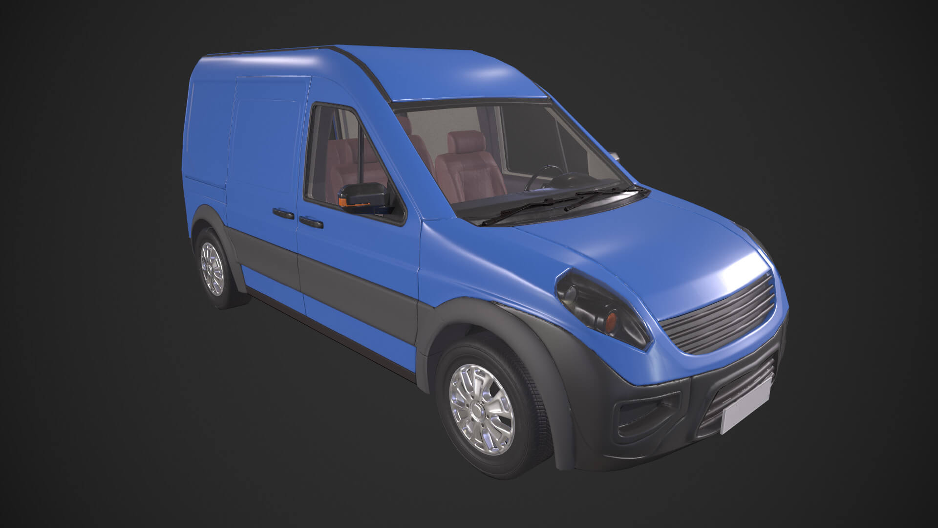 Generic Van - 3D Model by yn-delmund