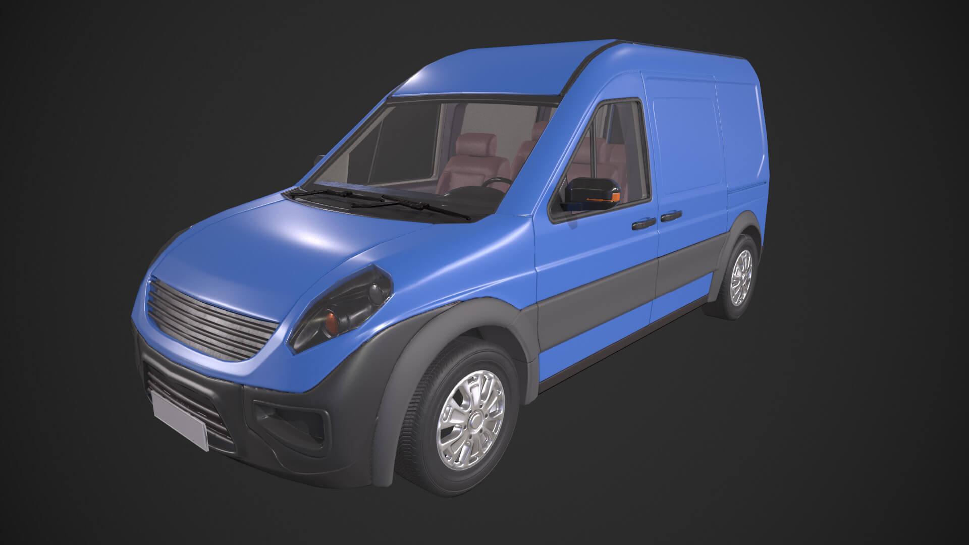 Generic Van - 3D Model by yn-delmund
